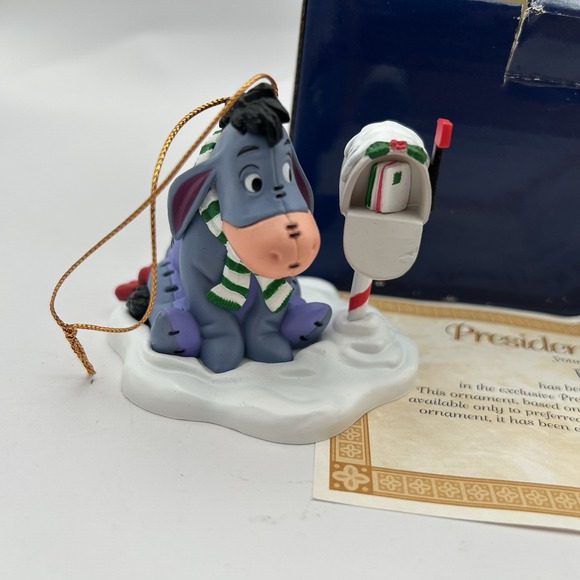 Holiday | Grolier Disney Presidents Edition Ornament Winnie The Pooh ...